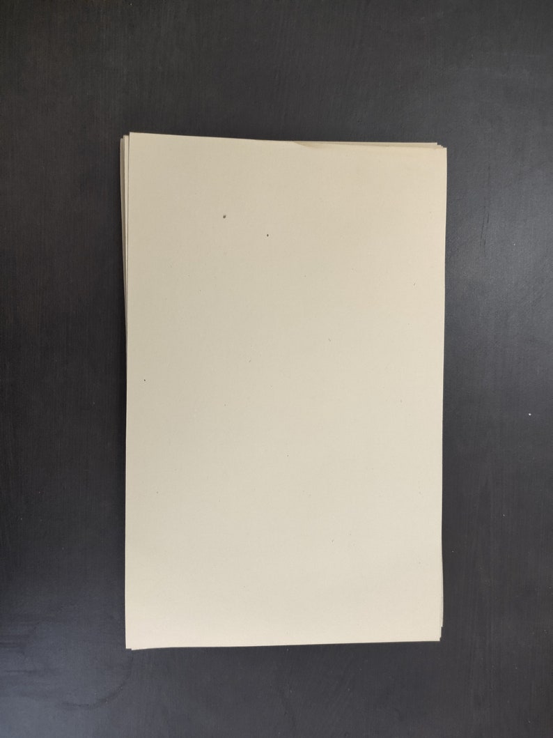 Lot of 5 Pcs Old Thick Paper OP334 Indian Vintage Paper - Etsy