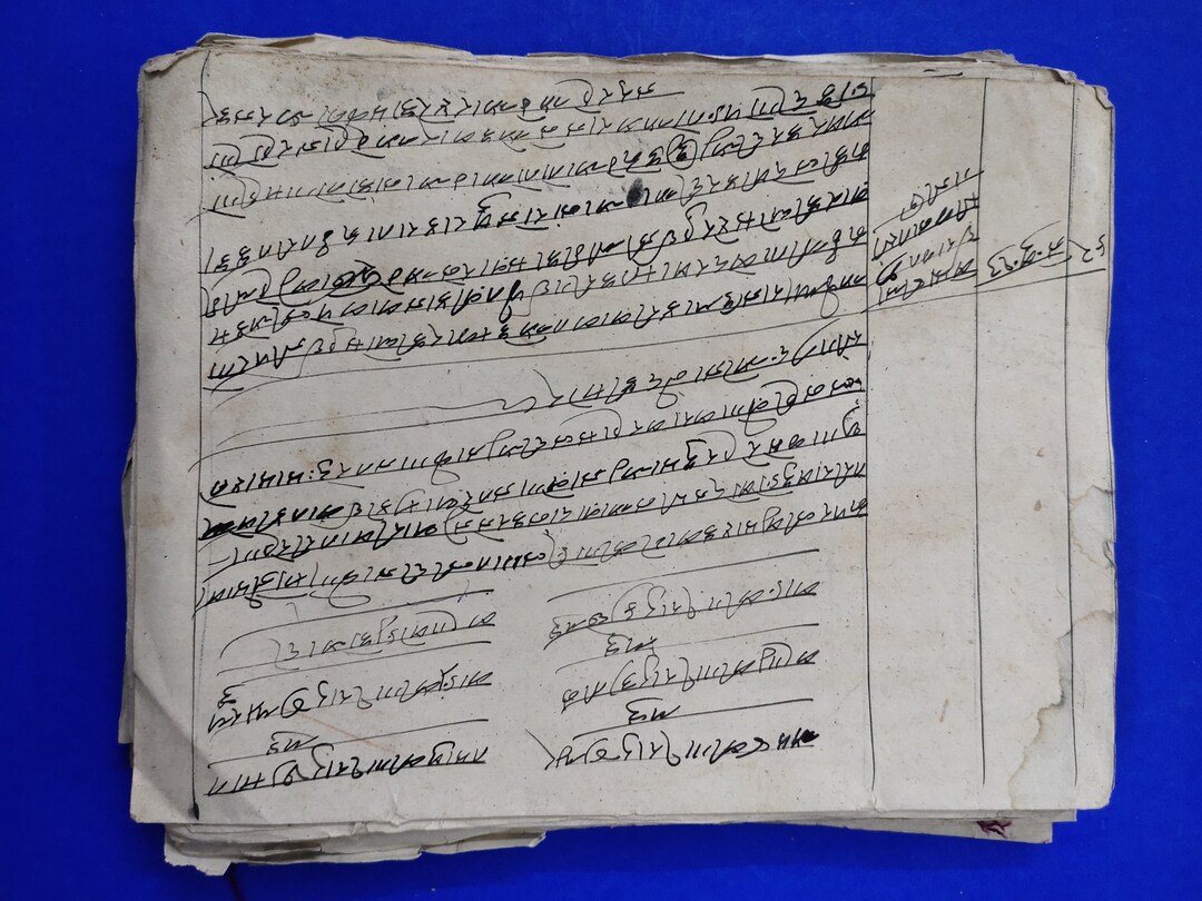 Lot of 10 Pages Old Paper, Indian Paper Vintage Paper, Antique Paper ...