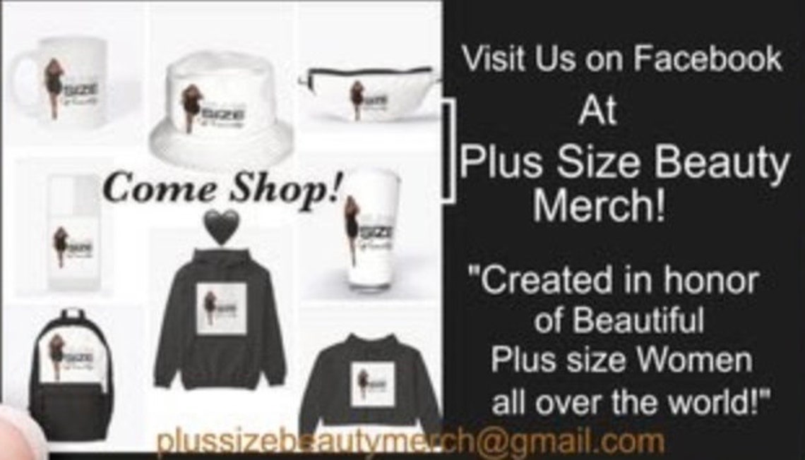 Plus Size Beauty Merch - Etsy