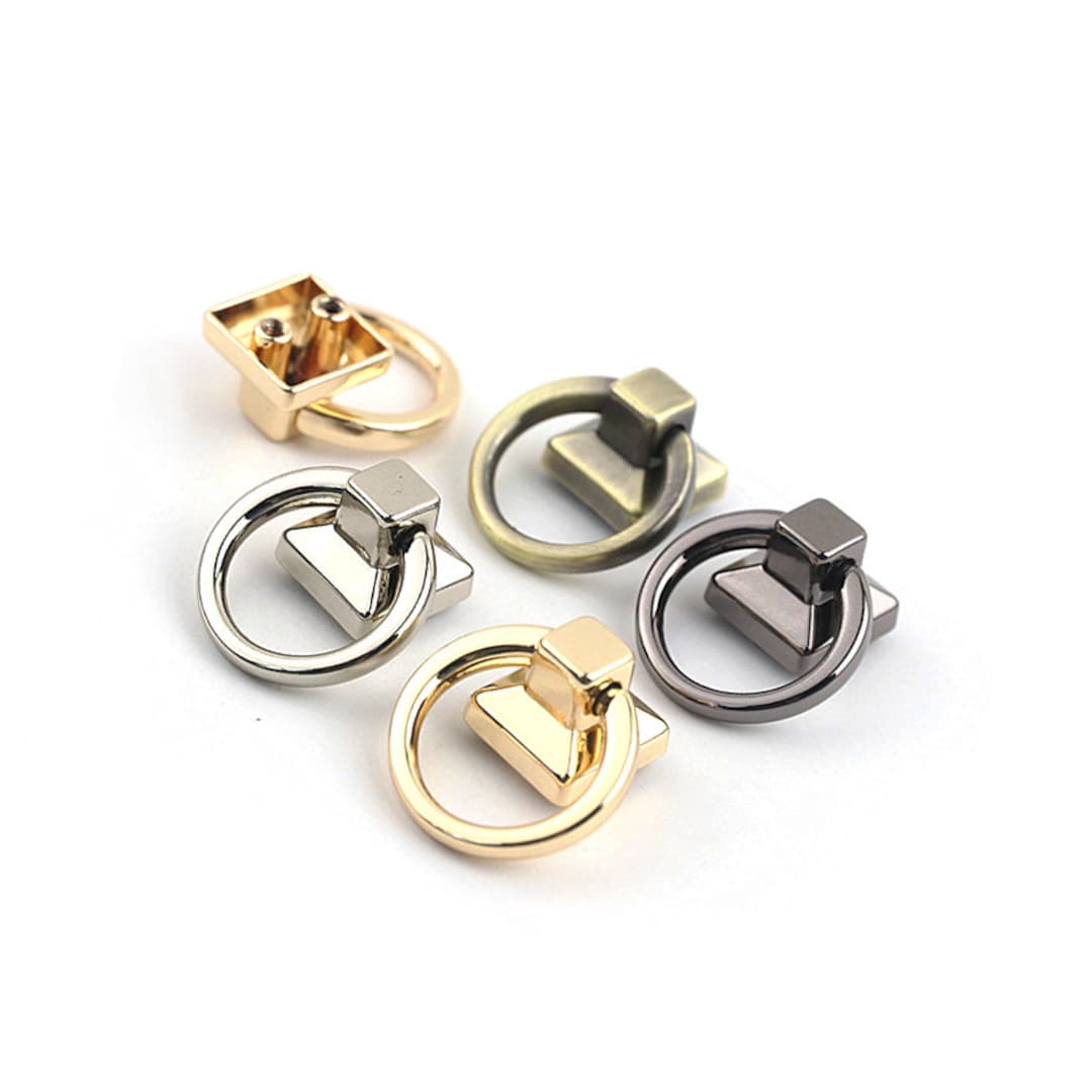 2pcs Strap Handles Connector 3/4 Inches 18mm Metal Purse Bag Handbag ...