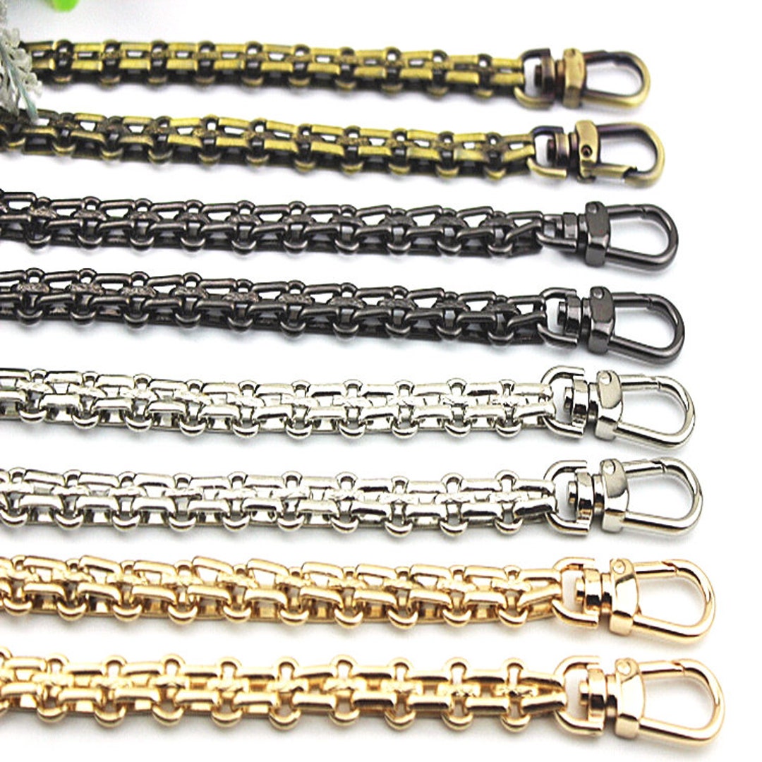 1pc Crossbody Chain Strap 4ft 120cm Metal Purse Bag Handbag Making ...
