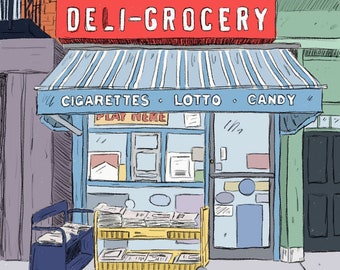 Deli Poster - Etsy