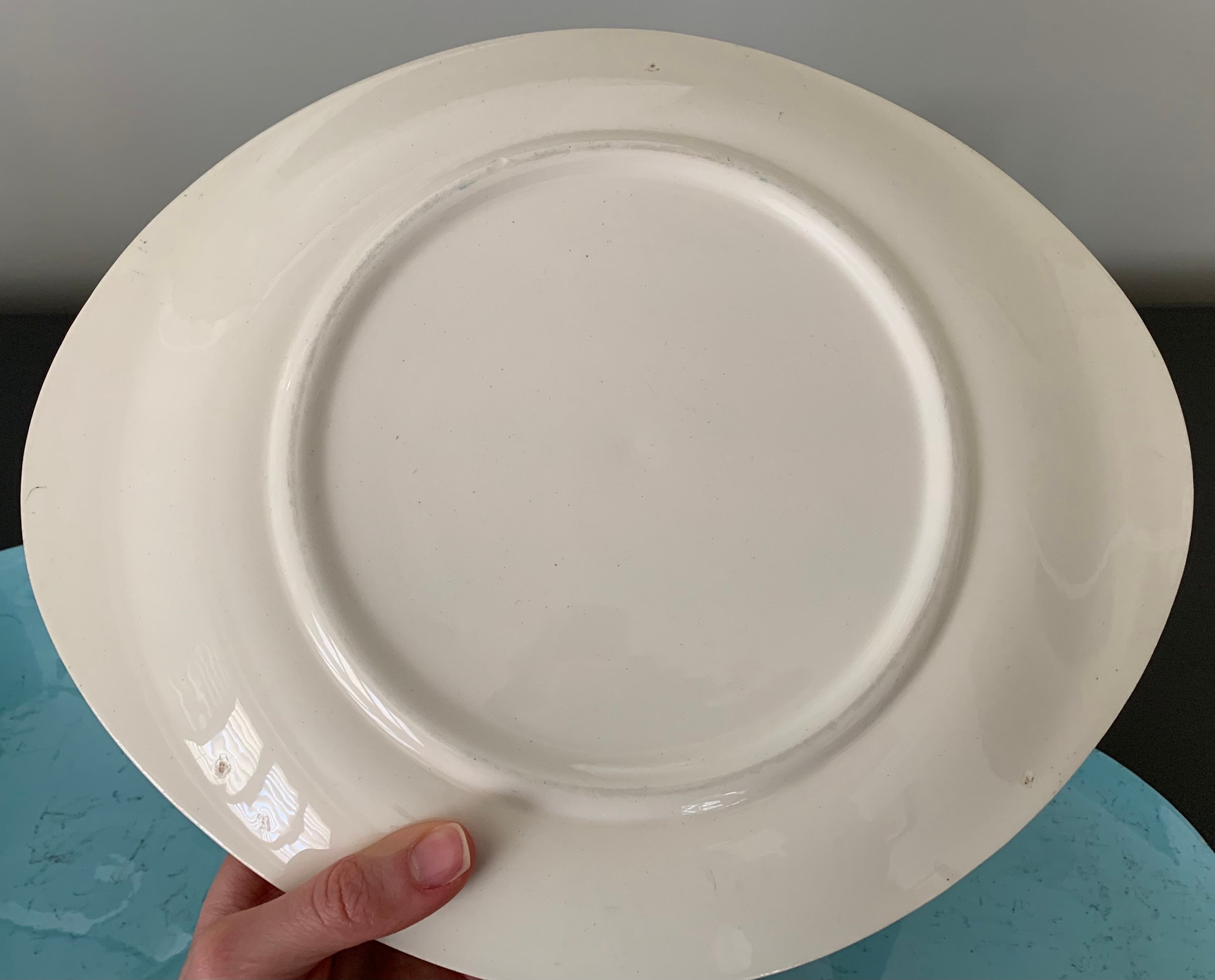 Vintage Aqua Primrose China Set, Hand Decorated, Made in USA - Etsy