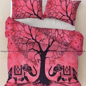 Indian Exclusive Reversible Handmade Cotton Heart Tree of - Etsy