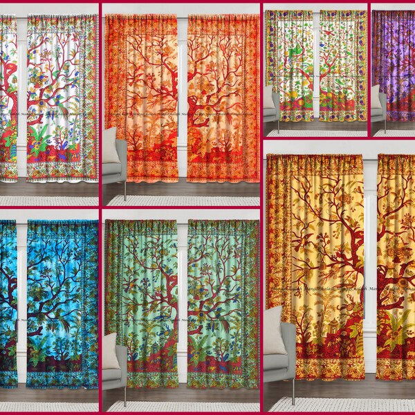 Tapestry Curtain - Etsy