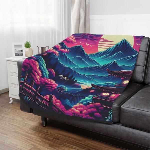 Japanese Sherpa Blanket - Etsy