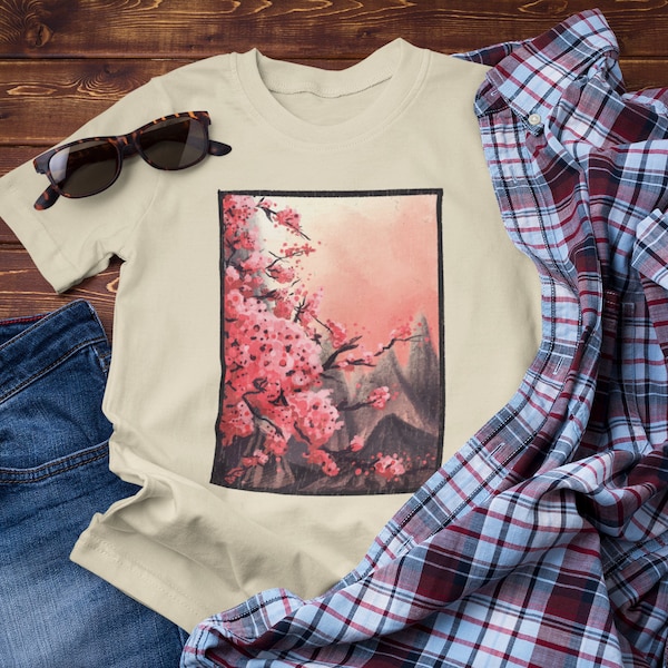 Cherry Blossom Shirt - Etsy