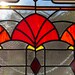 Art Deco Shells Stained Glass Panel - Etsy