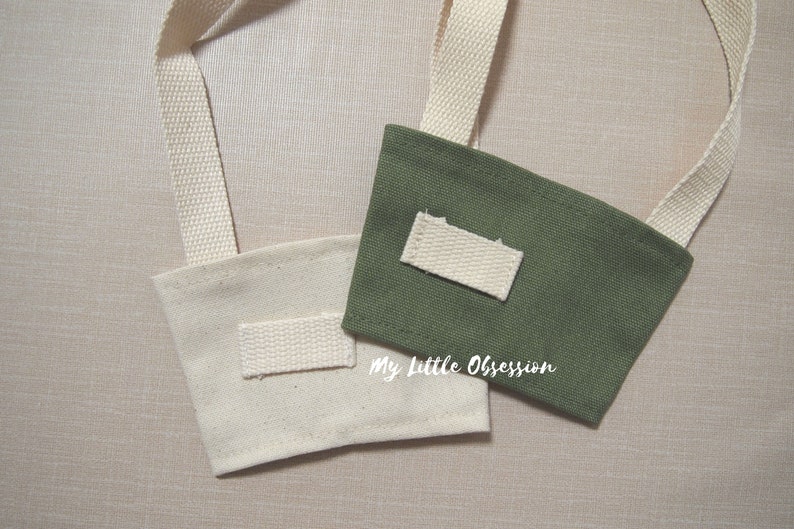 Minimalist Plain Boba Carrier Simple Coffee Sleeve Coffee Cozy - Etsy