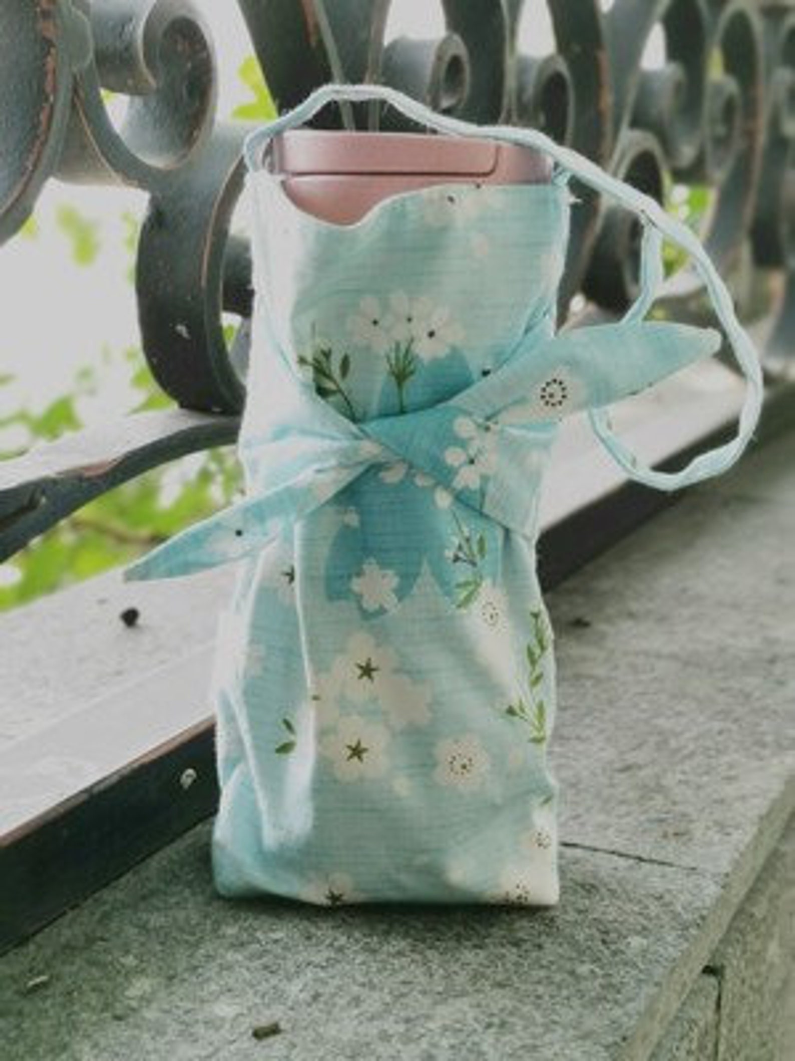Japanese Style Sakura Cherry Blossom Bottle Holder Sleeve - Etsy
