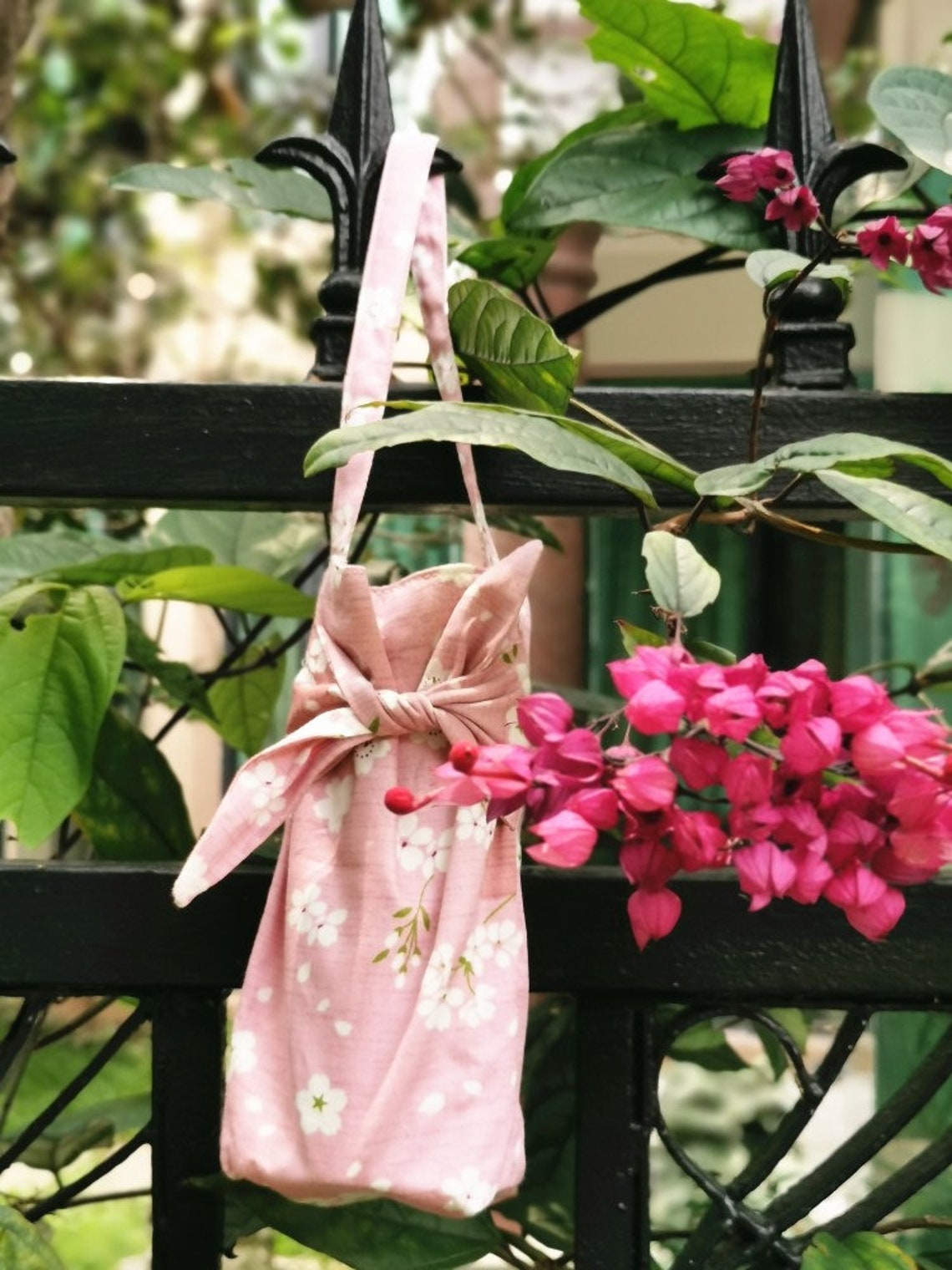 Japanese Style Sakura Cherry Blossom Bottle Holder Sleeve | Etsy