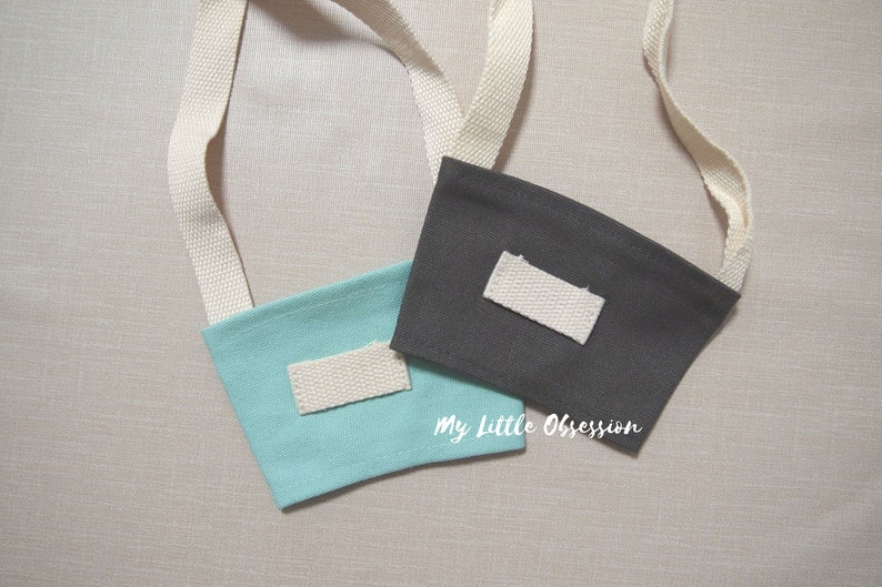 Minimalist Plain Boba Carrier Simple Coffee Sleeve Coffee Cozy - Etsy