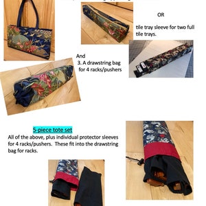 SALE Mahjongg Bags, Sleeves and Totes - Gold Gilded Mah Jongg Storage ...