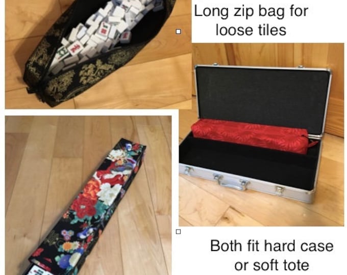 Mah Jongg Tile Options: Mahjong Tile TRAY Sleeve for 2 Full Tile Trays ...
