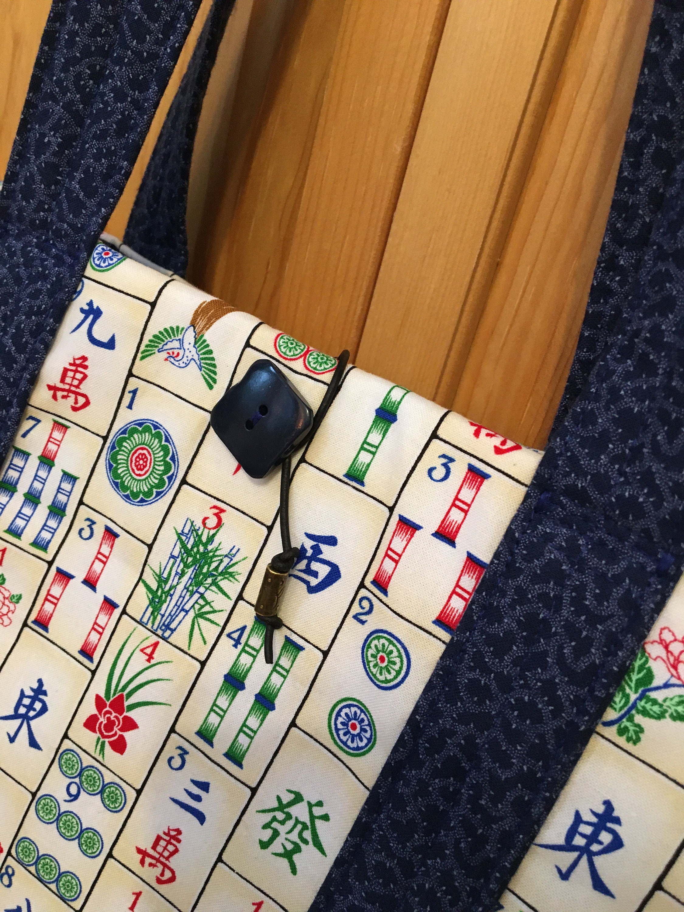 Mahjongg Bags and Sleeves - Tote, Long Zip Bag, Tile Tray and Rack ...