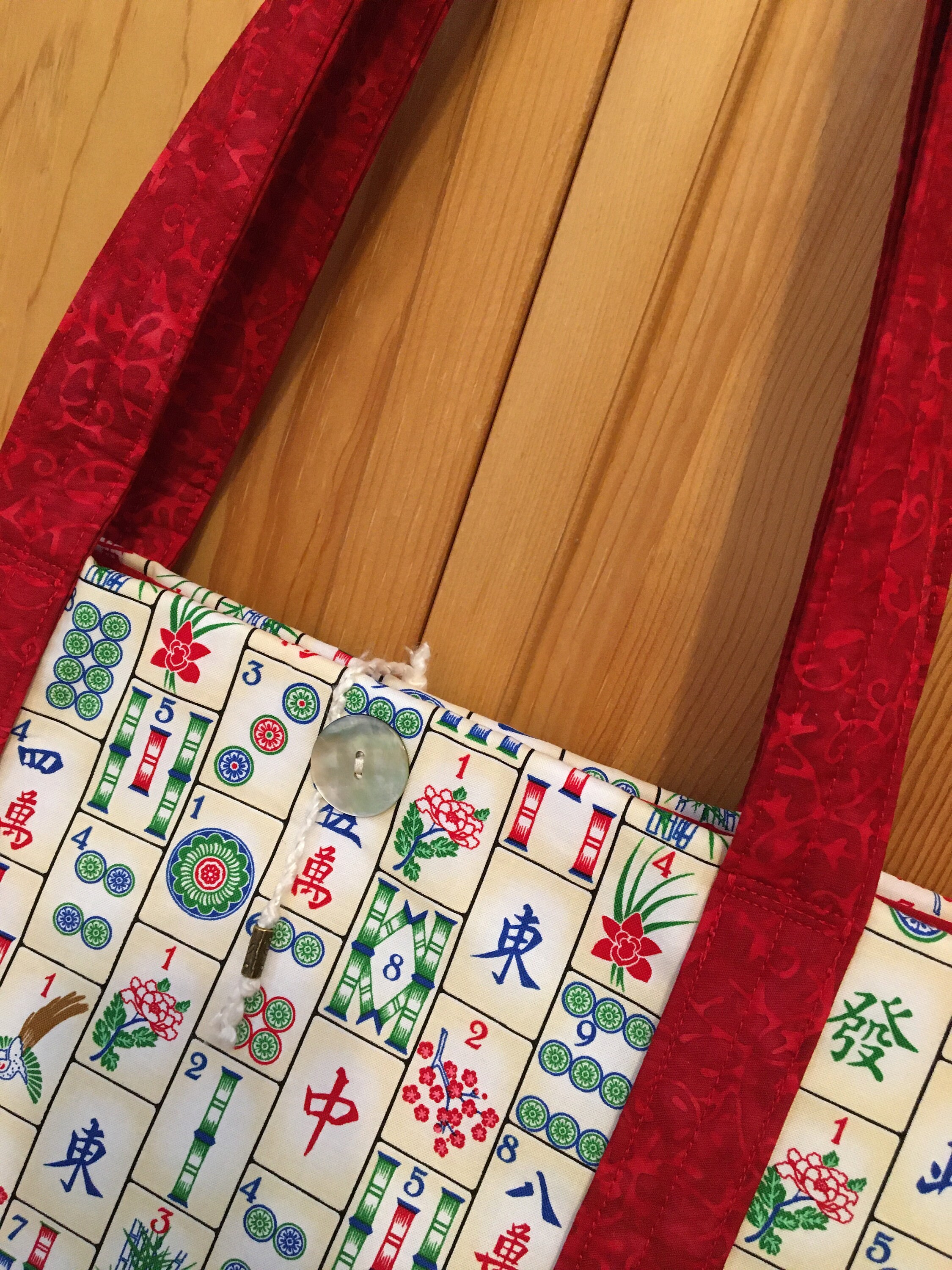 Mahjongg Bags and Sleeves Tote Long Zip Bag Tile Tray and - Etsy