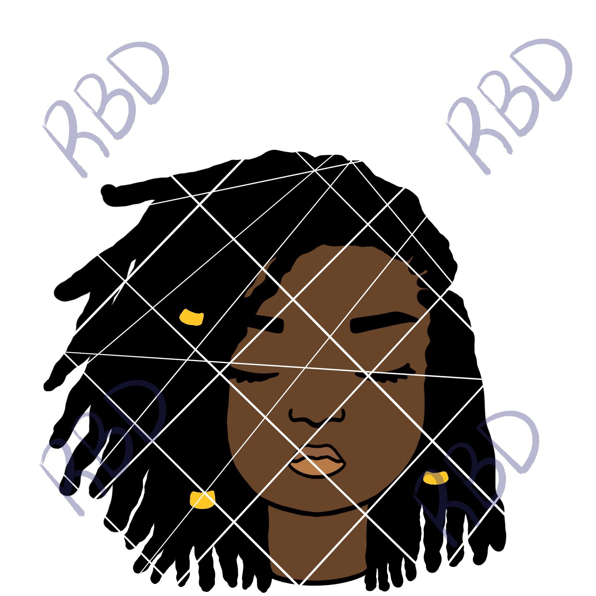 MYLA Locs Bundle Cute Kid Svg Png Pdf Jpg Little Girl - Etsy