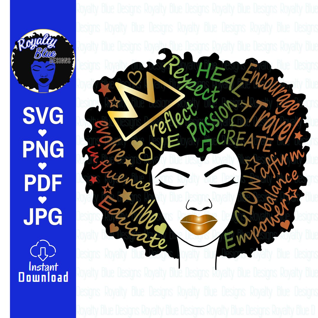 POSITIVE Afro-mations COLOR | Affirmations Words, Women Empowerment ...