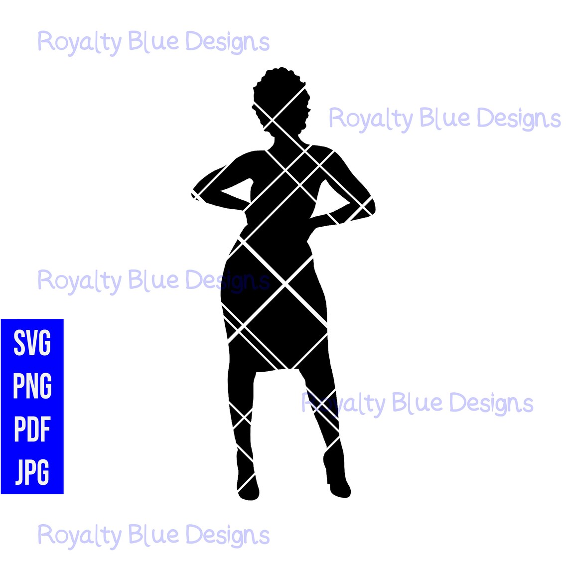 CURVY GIRL SILHOUETTES Bundle Thick Curvy Women Svg Png | Etsy