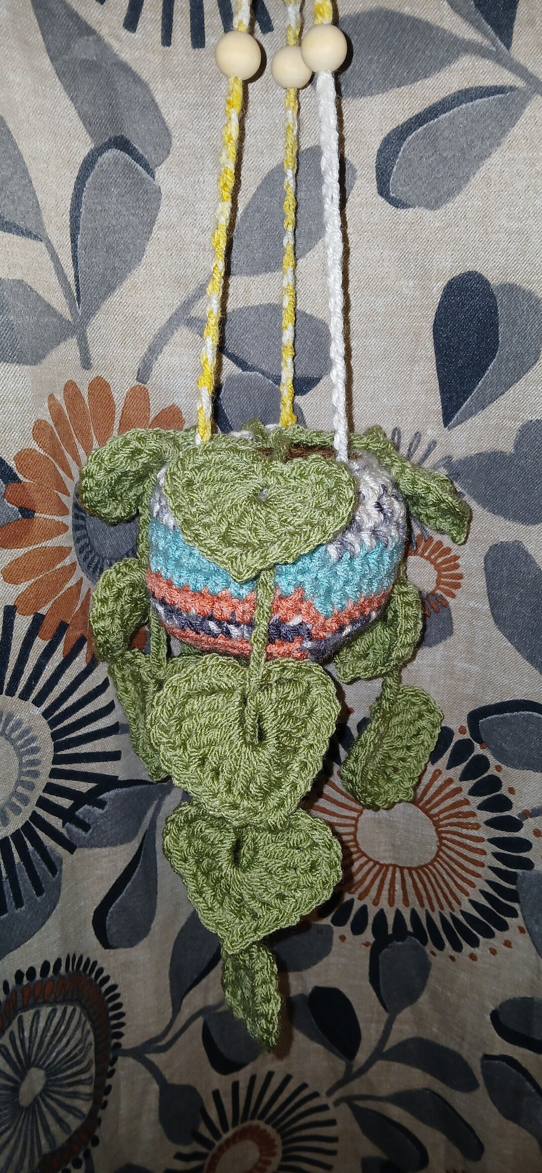 Crochet String of Hearts S - Etsy