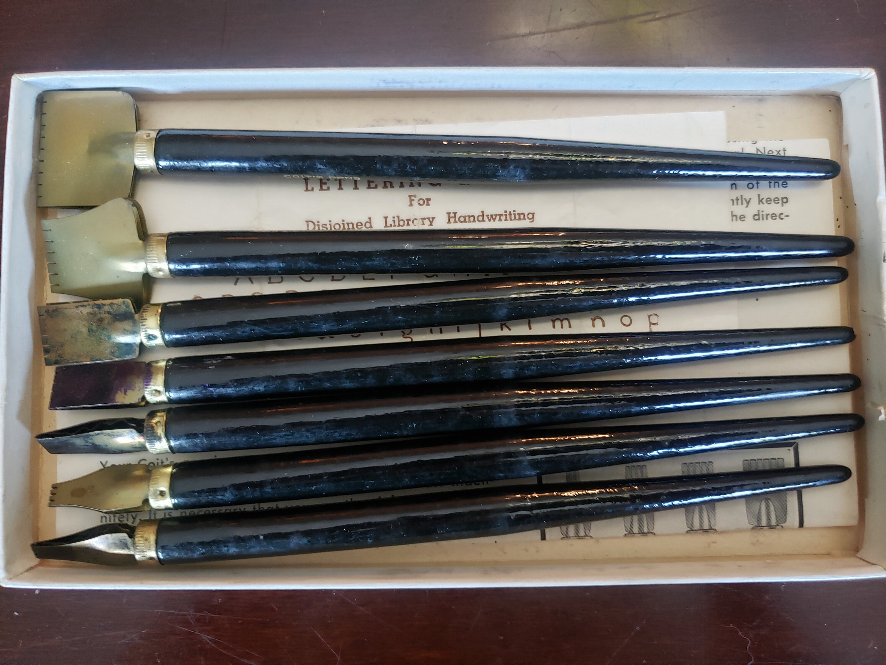 Vintage Coit's Calligraphy Pens Set in Original Box With - Etsy
