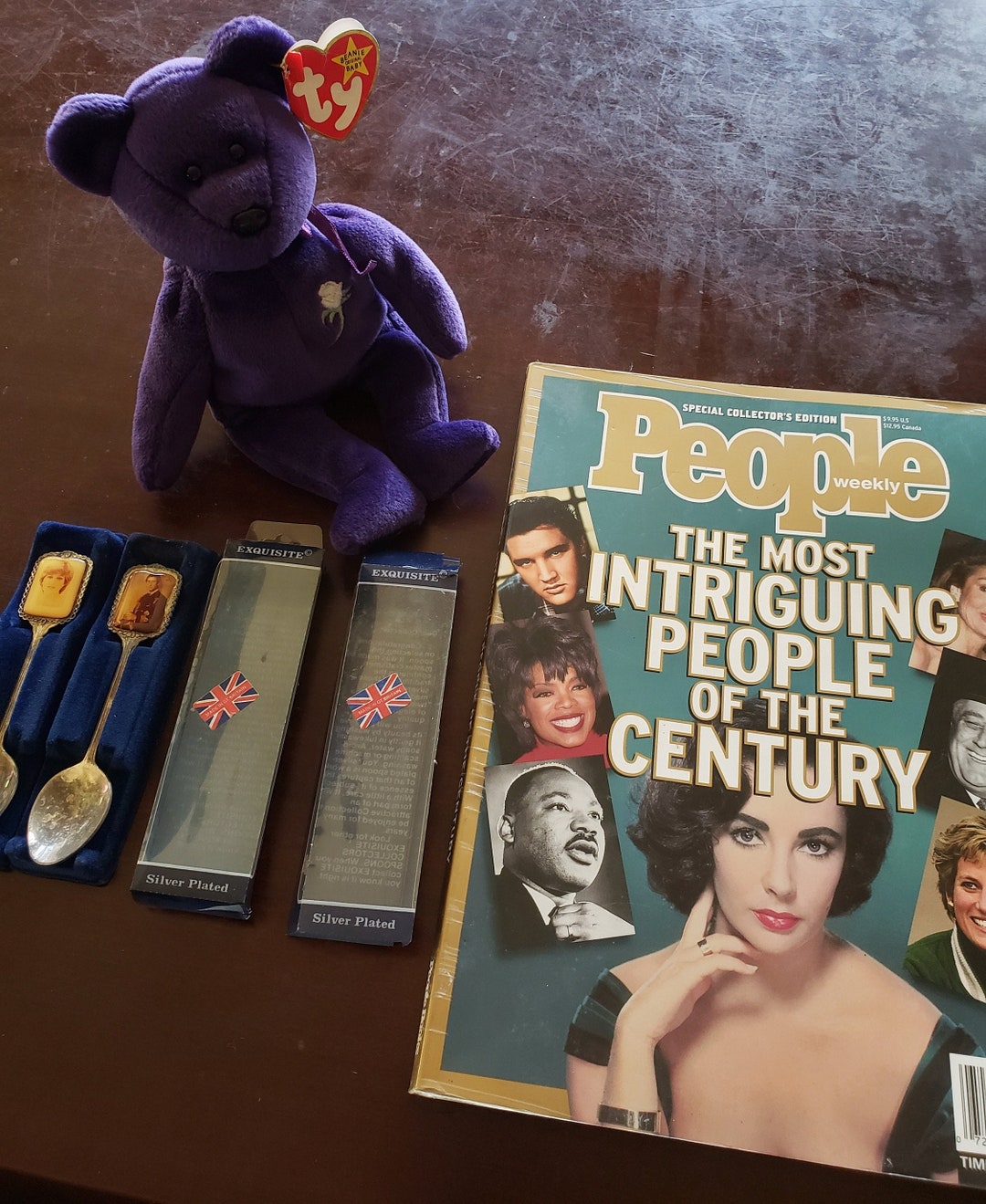 Set of Princess Diana Memorabilia With 1981 Engagement Collectible ...