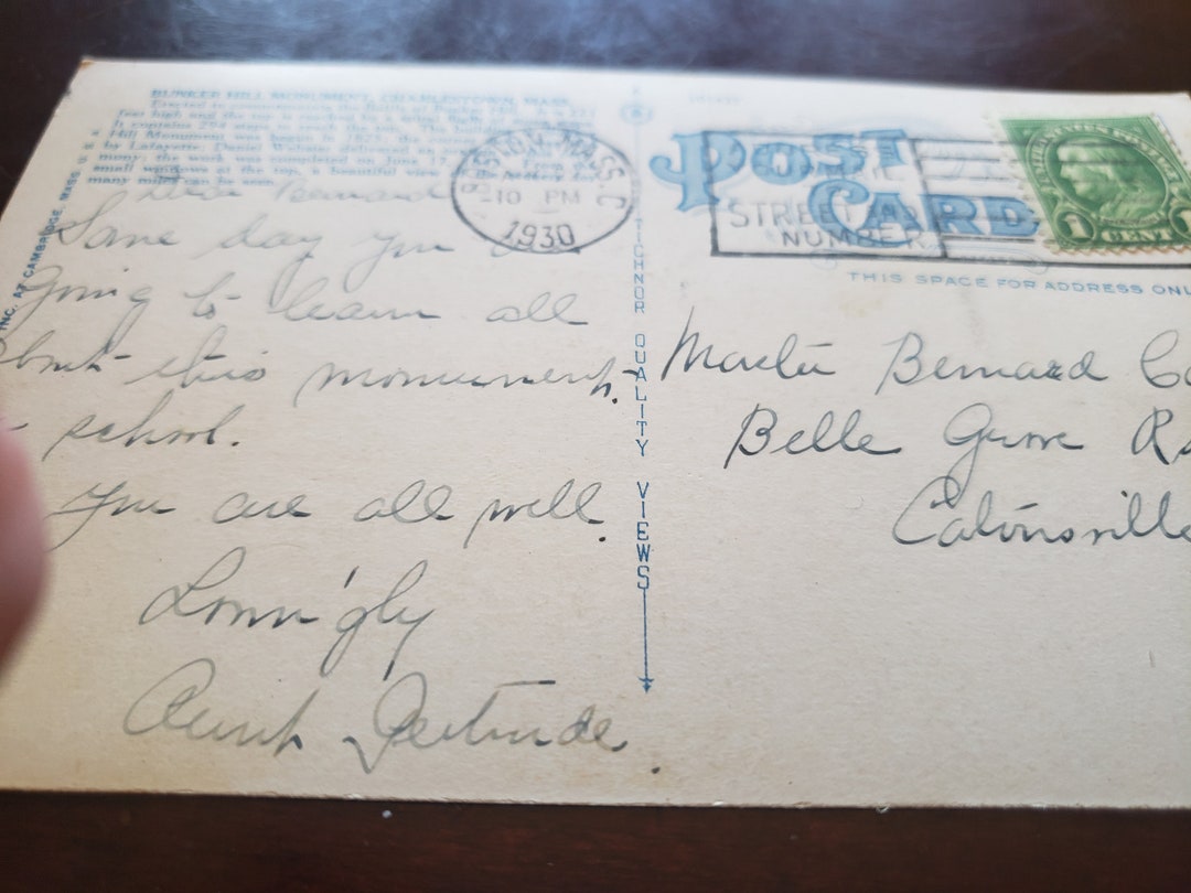 1930 Postmark "address Your Mail to Street and Number" - Etsy