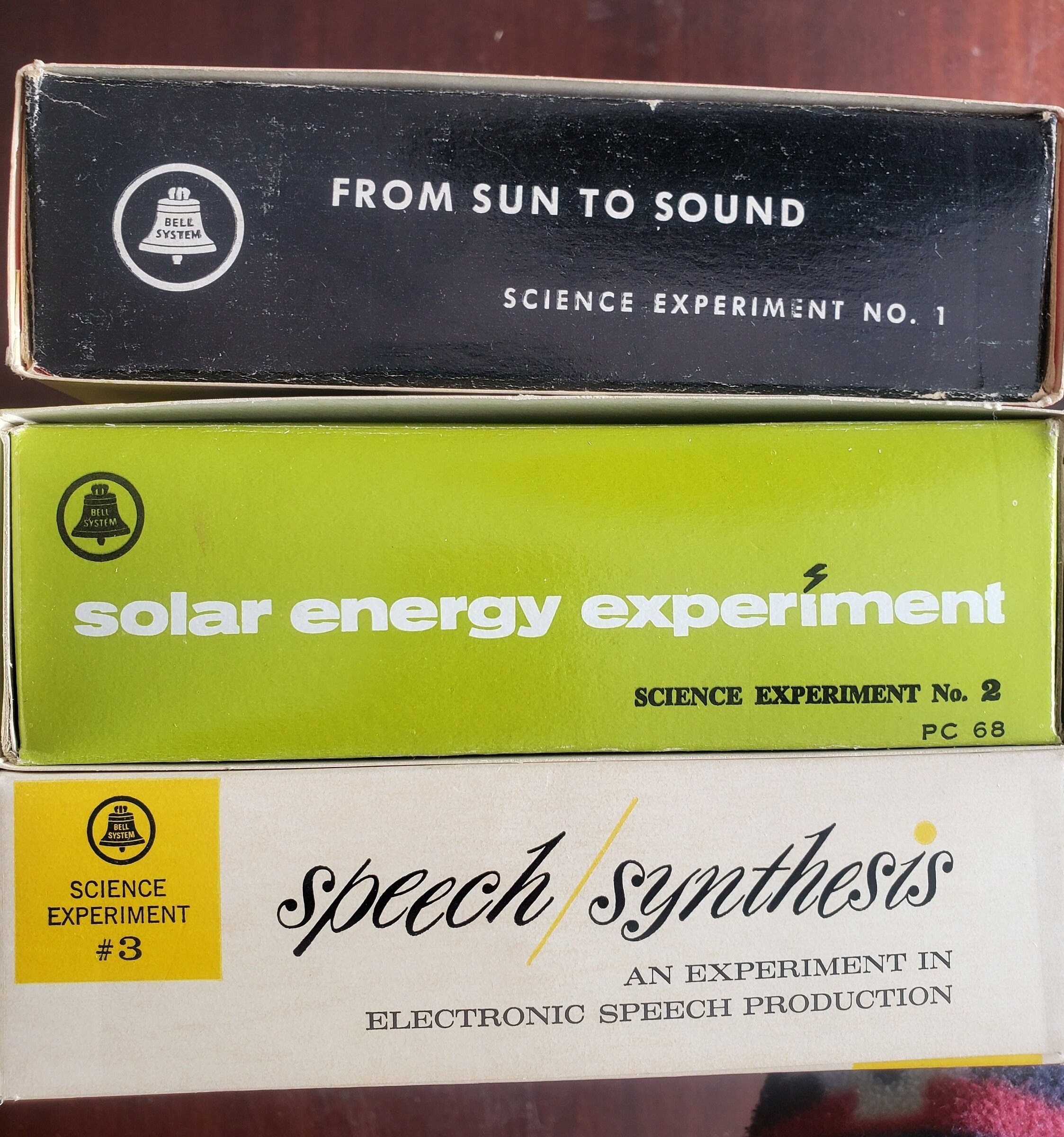 1960s Bell Telephone Laboratory Experiment Kits on Speech, Solar, and ...