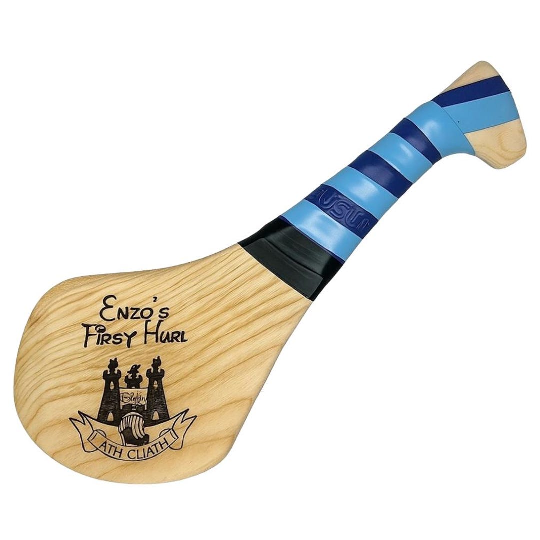 Engraved Custom 10” Ash Hurl Gift With Grip | GAA Hurling Keepsake - Etsy