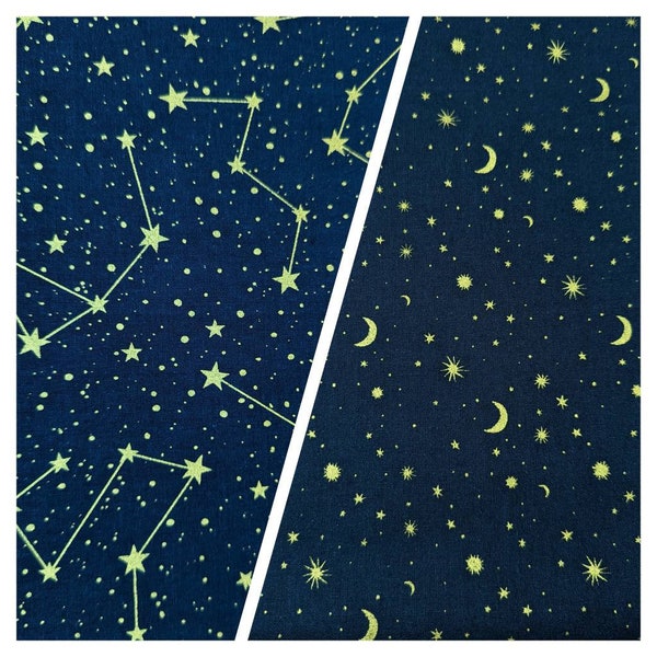 Constellation Fabric - Etsy