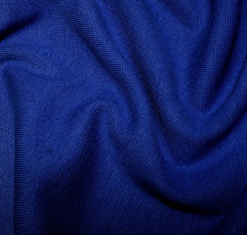 Tubular Ribbing Cotton Jersey Fabric Stretch Jersey Fabric by - Etsy UK