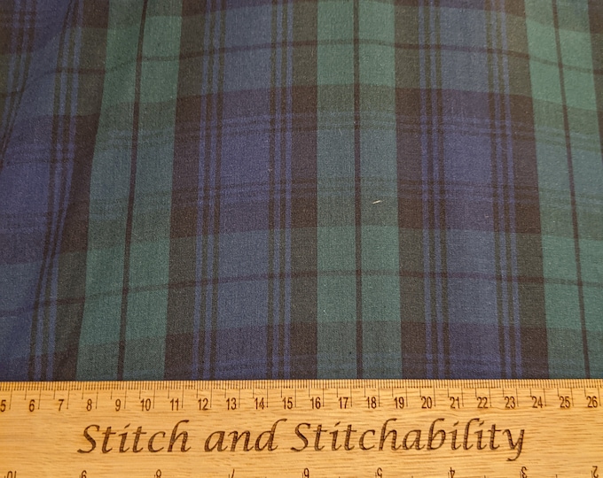 Watson Fabric Watson Clan Tartan by Weavingmajor Watson Blue Green ...