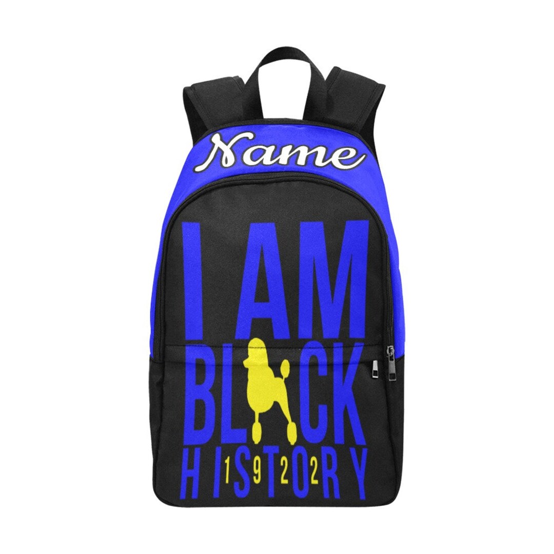Custom Sigma Gamma Rho Backpack: Sgrho Blue & Gold School Bag - Etsy