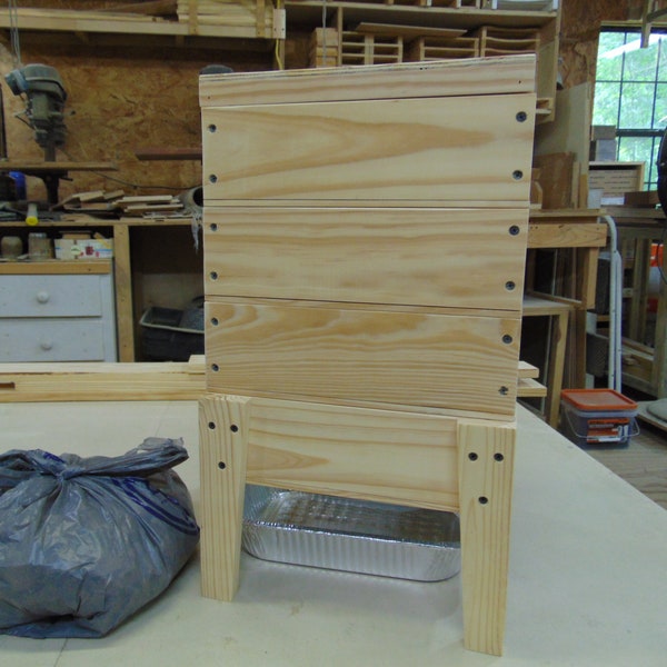 Wood Worm Bin - Etsy