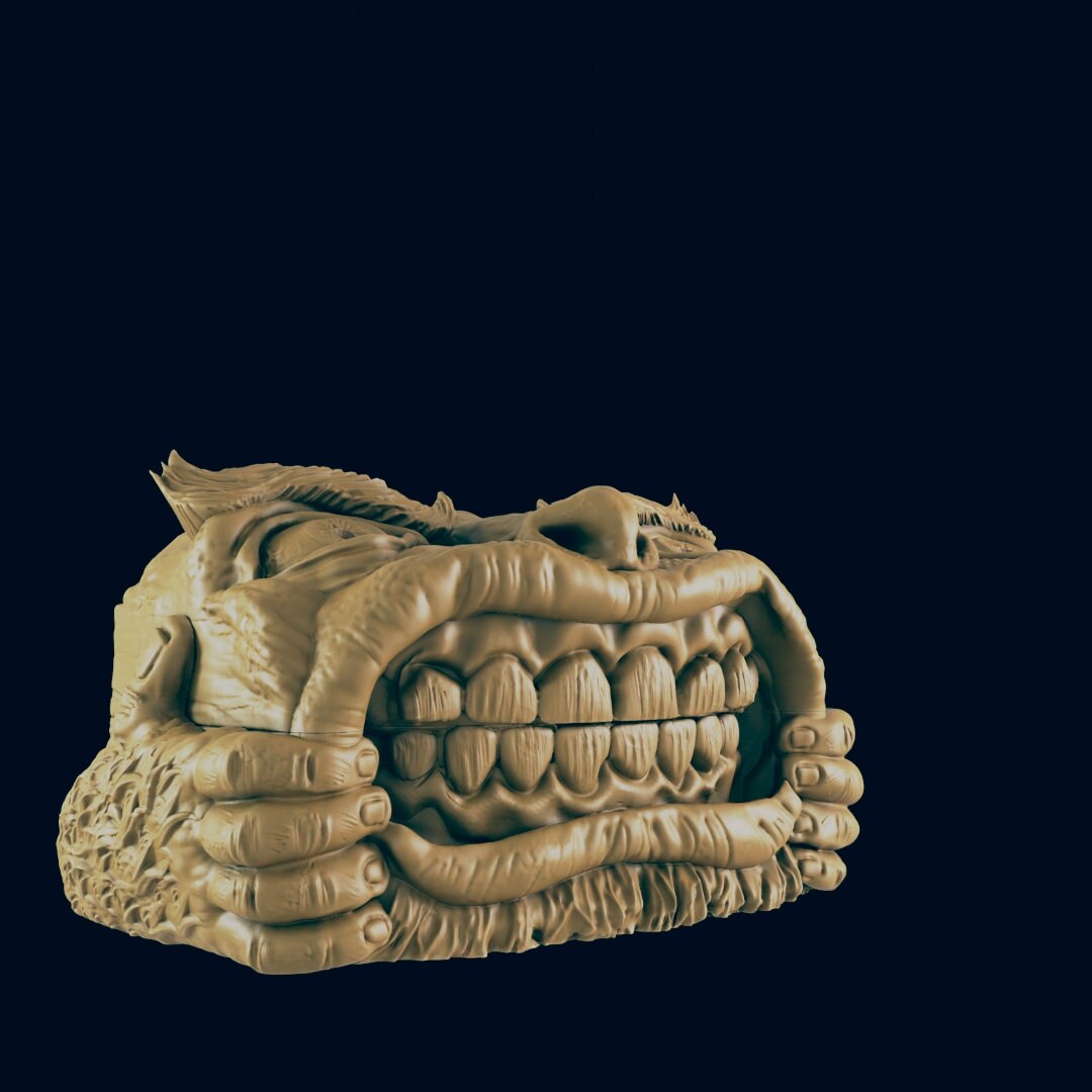 Box of Biting TTRPG Prop Dungeons and Dragons Tabletop Props DND Props ...