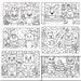 Cozy Friends: Super Cute Animal Characters Coloring Book, 100 Pages ...