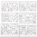 Cozy Friends: Super Cute Animal Characters Coloring Book, 100 Pages ...