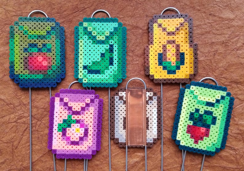 Perler Bead Pattern - Stardew Valley Seed Packets - Etsy