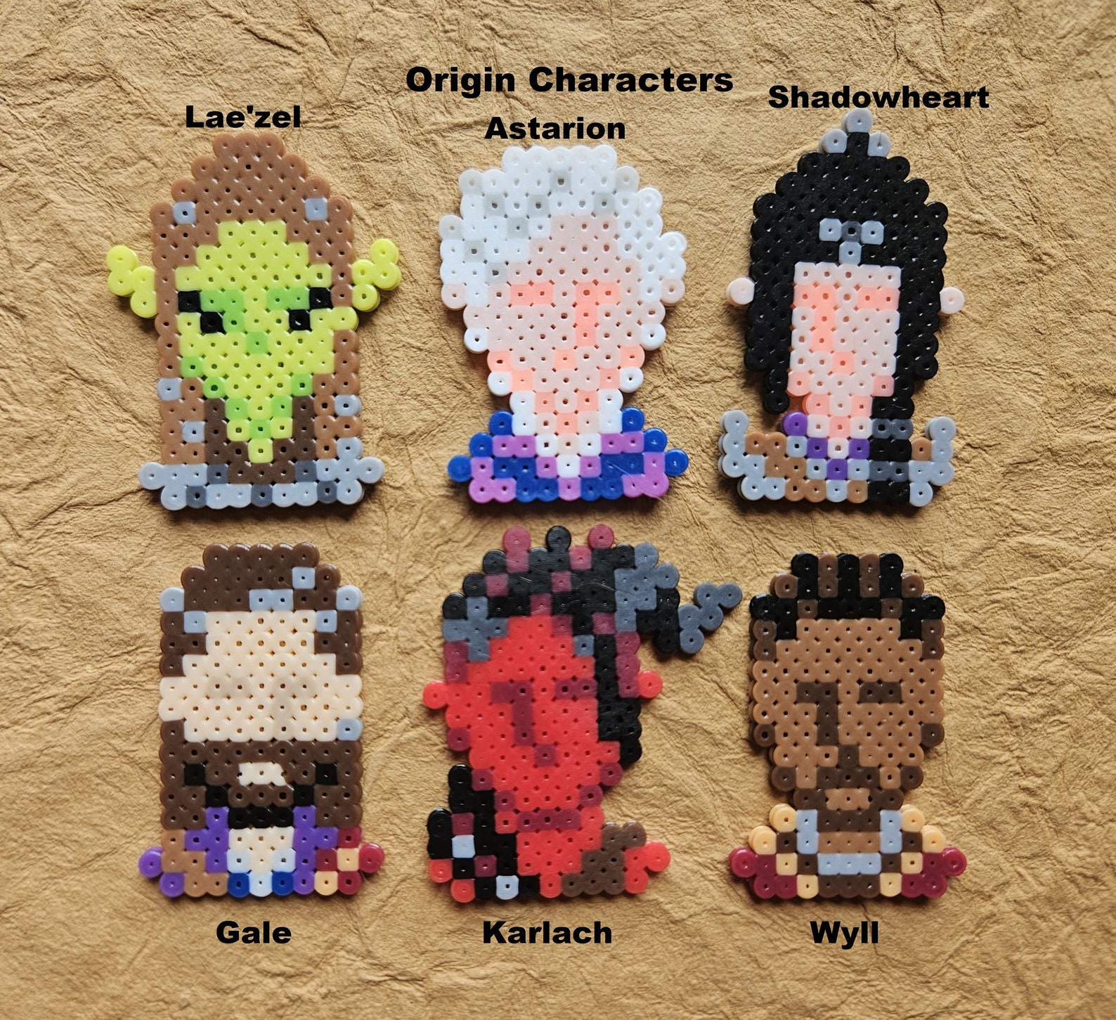 Baldur's Gate 3 Companion Magnets - Mini Beads - Detailed - Keychains ...