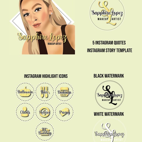 Instagram Highlight Icons - Etsy UK