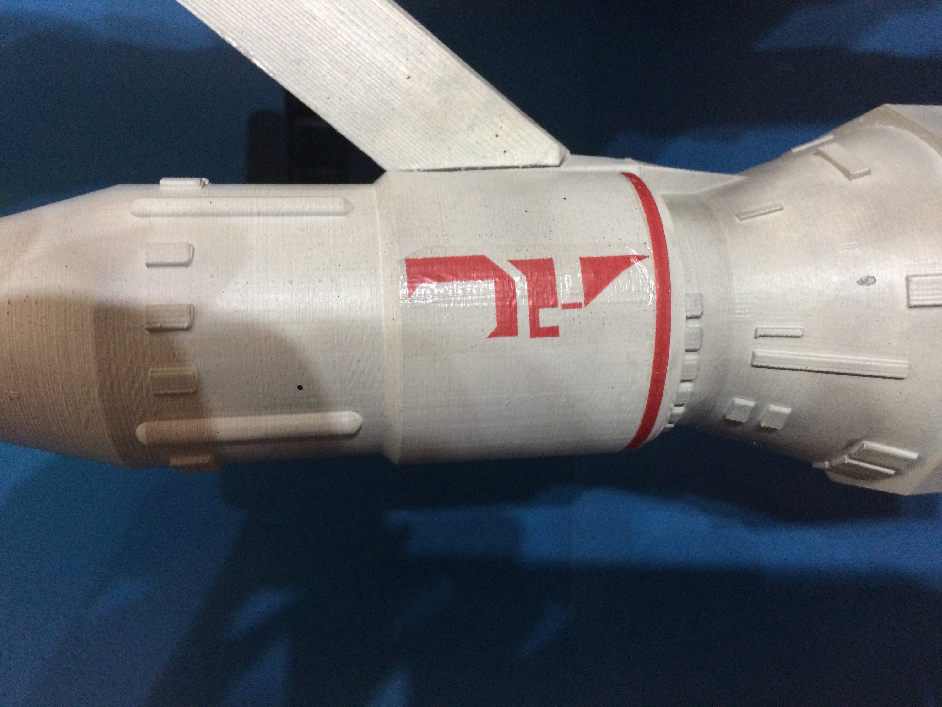 Blakes 7 Liberator Model Kit With LED Lights Decals Brass | Etsy UK