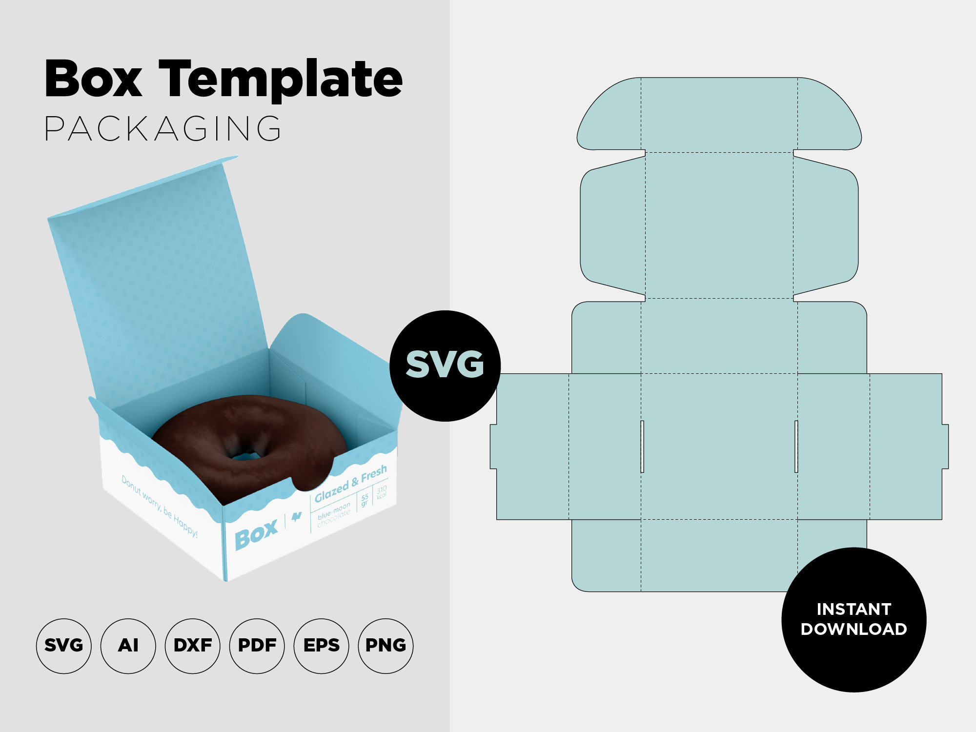 Svg Box Template Cube Box Svg Square Box Svg Favor Box Cut - Etsy
