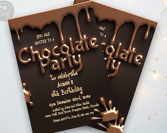 Chocolate Themed Birthday Party