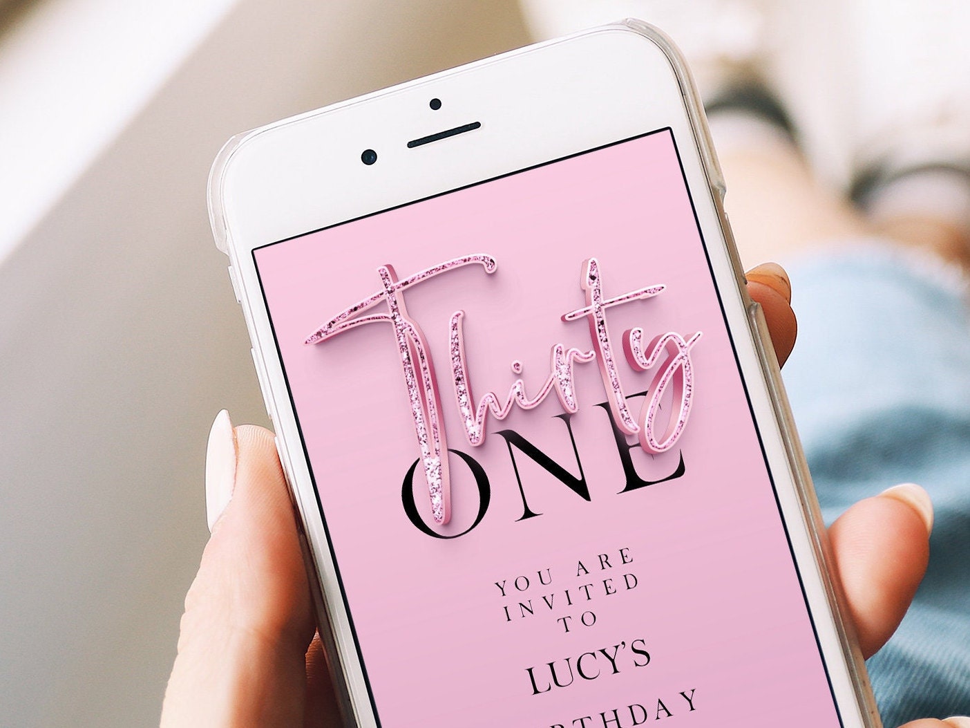 31st Birthday Party Invitation Plus Mobile Bundle Editable - Etsy