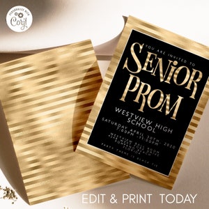 Prom Invitations and Tickets Award Night Invite Event Invite Tickets ...