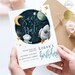 Space Birthday Save the Date Invitation Blue Space Boy Printable ...