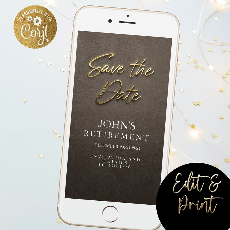 Simple Save the Date - Etsy