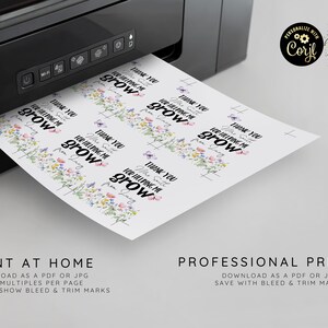 Editable Summer Teacher Appreciation Gift Tag Kids Thank You for ...