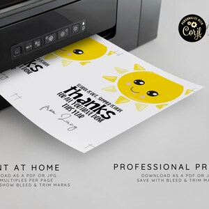 Editable Summer Teacher Appreciation Note Kids Schools Out Summer is ...