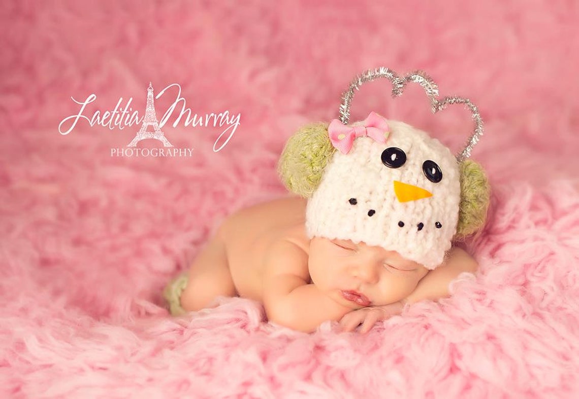 NB Knitted Snowman Hat Matching Scarf Pattern - Etsy